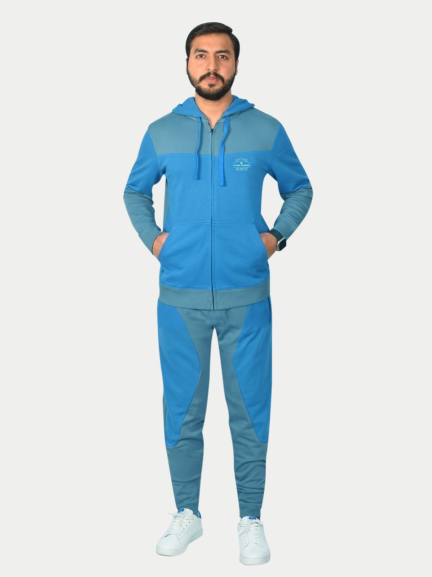 MEN'S PREMIU TERRY PANELED TRACKSUIT – Stoneharbor.com.pk
